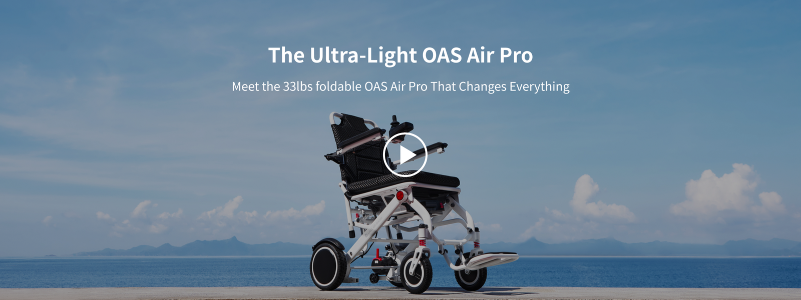 Lightweight Foldable Electric Wheelchair – OAS Mobility USA