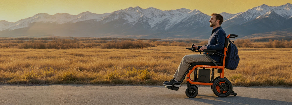 Lightweight Foldable Electric Wheelchair – OAS Mobility USA